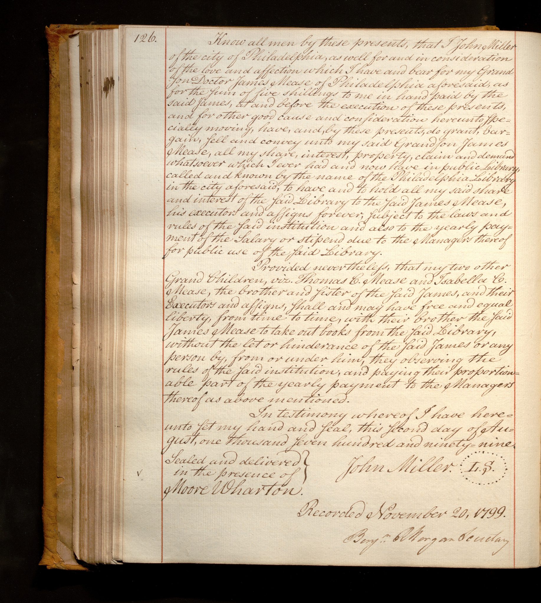 History of Share #13 – Library Company of Philadelphia Papers Project