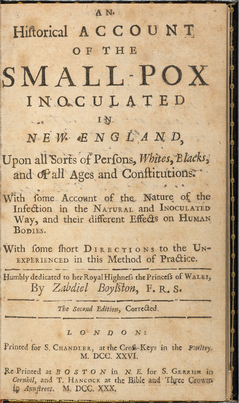 Pandemic Reading: Smallpox in Colonial America – The Library Company of ...