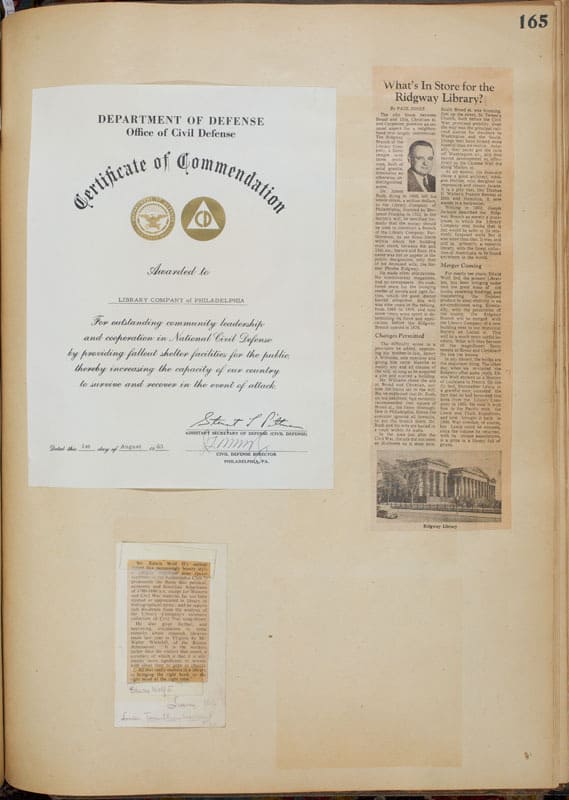 Curator’s Favorite: Library Company of Philadelphia Scrapbook – The ...