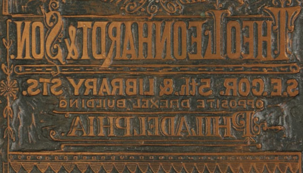 Publishing Plates: Stereotyping and Electrotyping in 19th-Century U.S ...